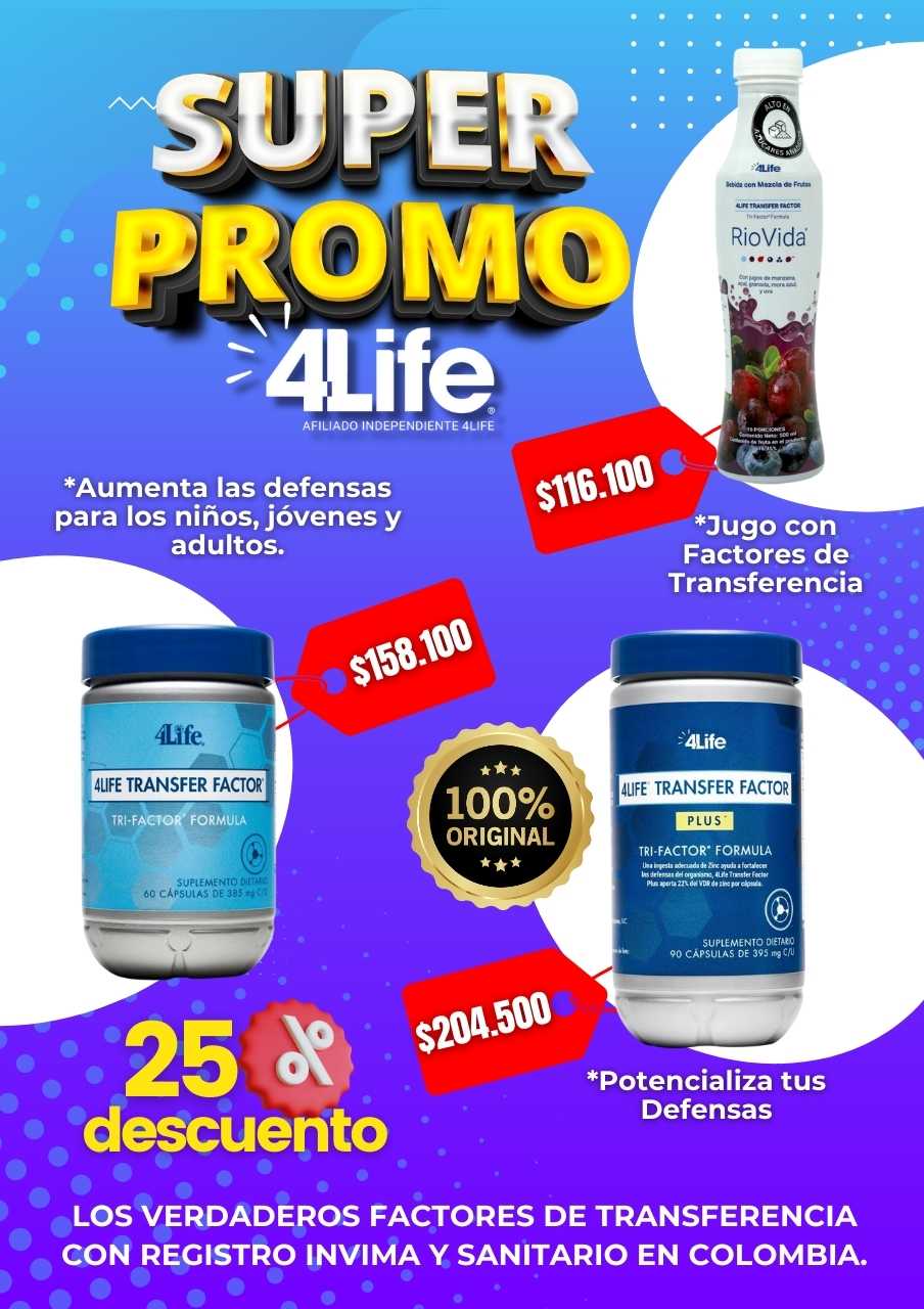 Inicio - 4life Transfer Factor | Distribuidor Autorizado